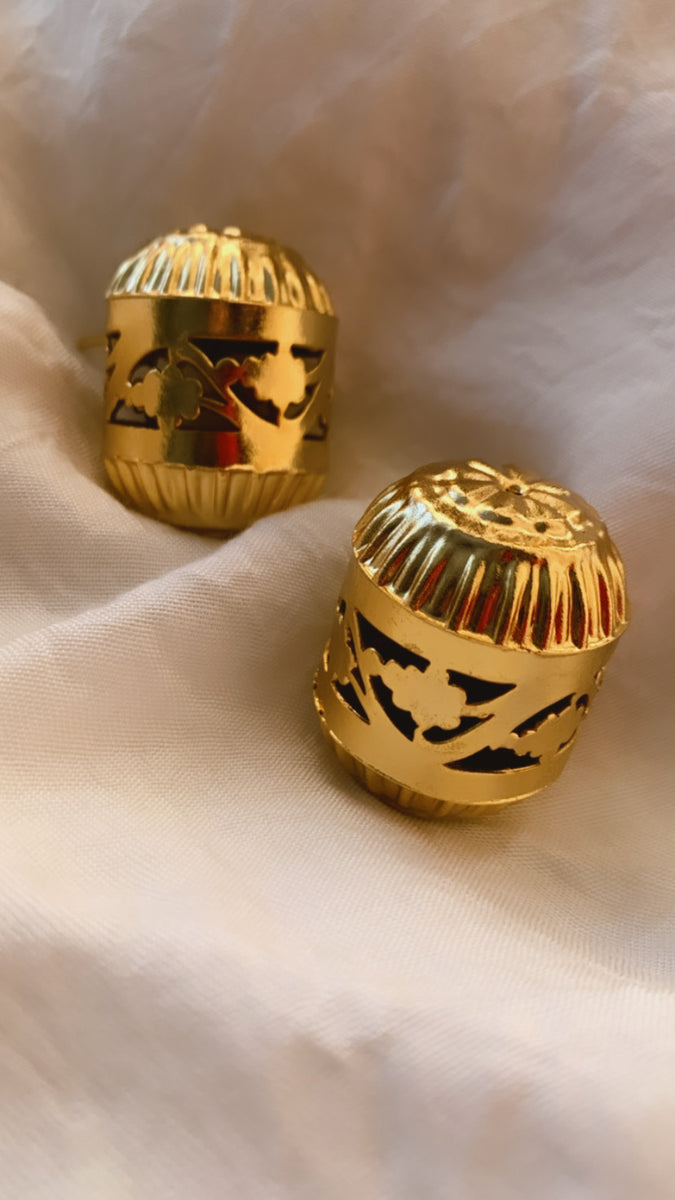 Rome Barrel Studs – Simran Chhabra